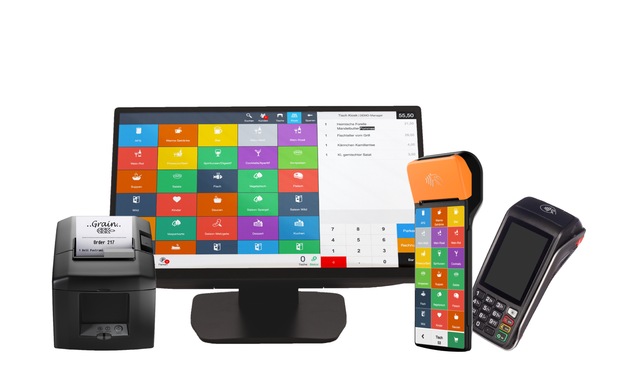 Die Kassenlösung für Restaurants - leafsystems