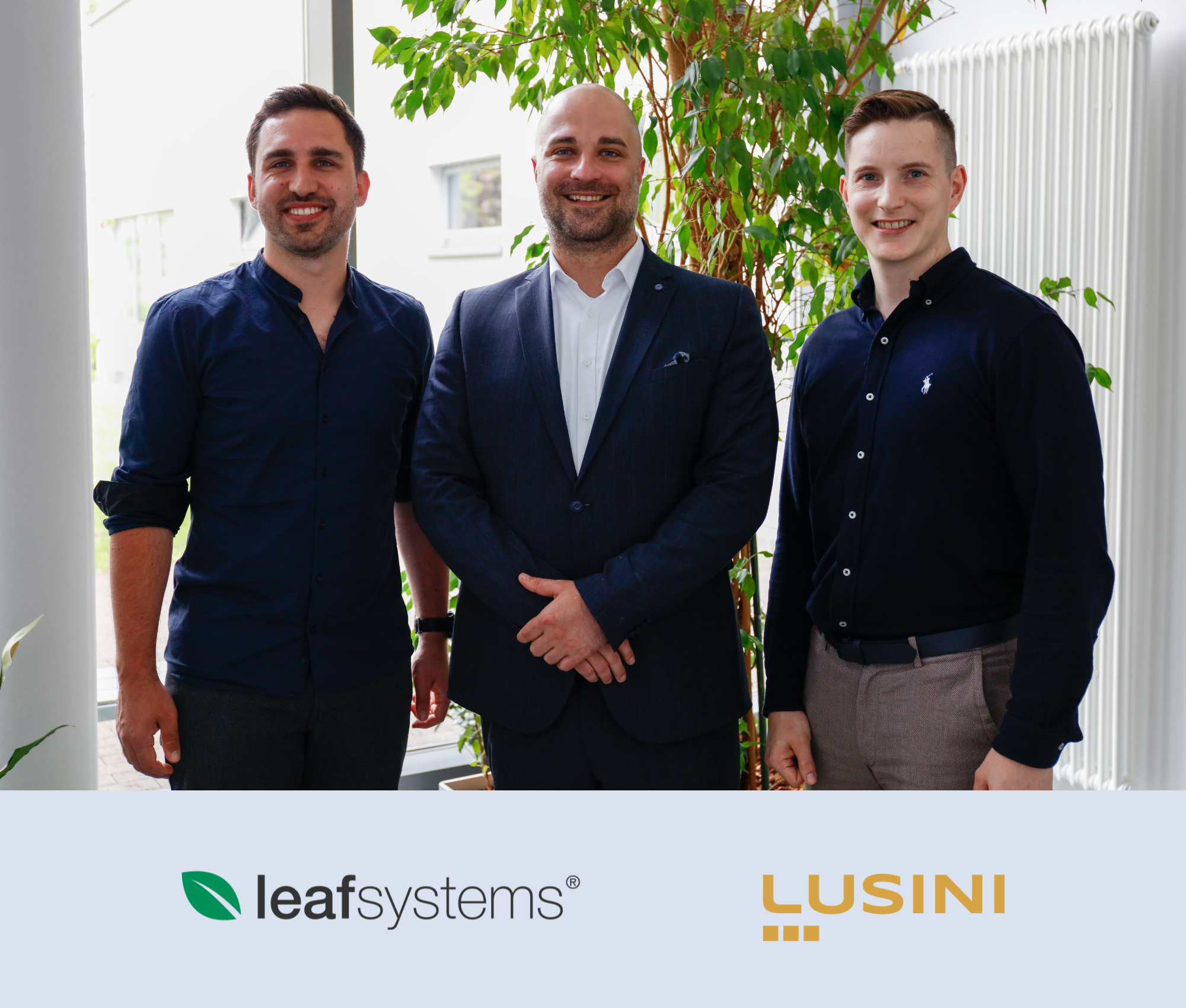 LUSINI and leafsystems join forces for the gastronomy of the future - leafsystems